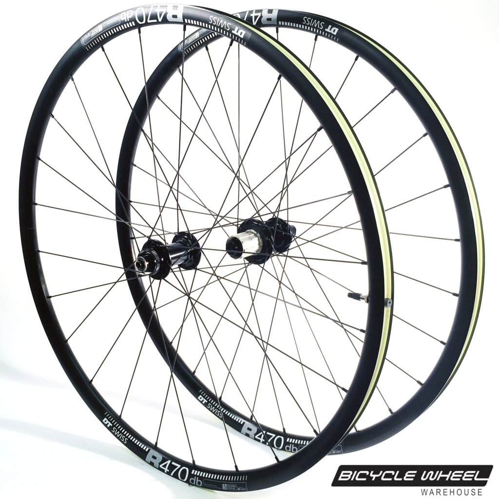 DT Swiss R470db 700c Tubeless Clincher Wheel Set - Bicycle Wheel Warehouse