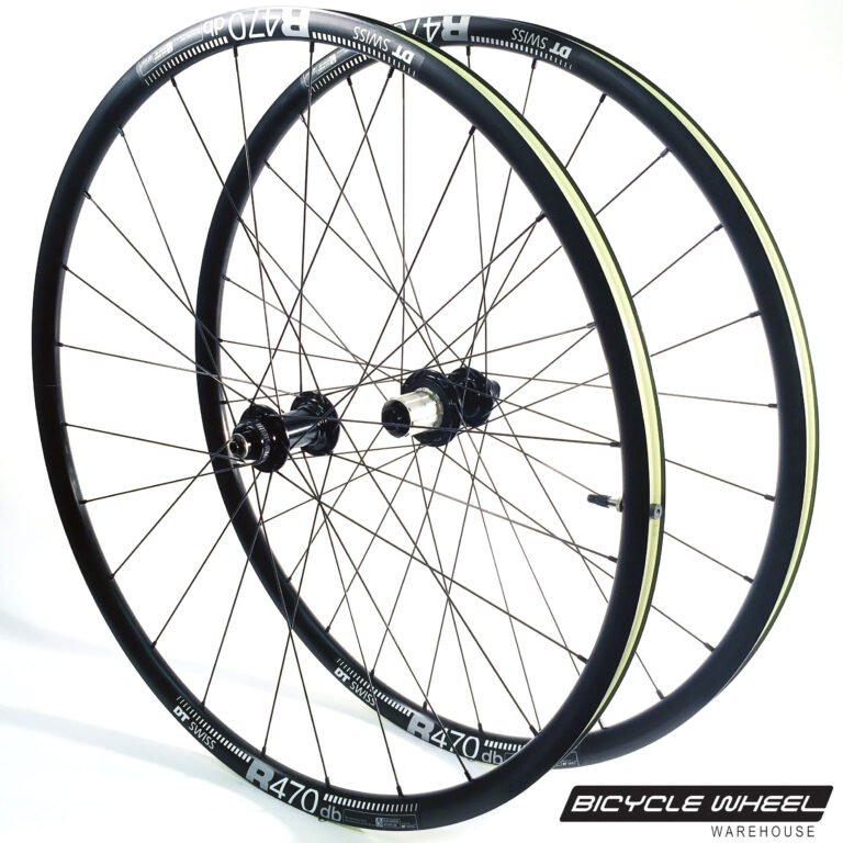 DT Swiss R470db 700c Tubeless Clincher Wheel Set - Bicycle Wheel Warehouse