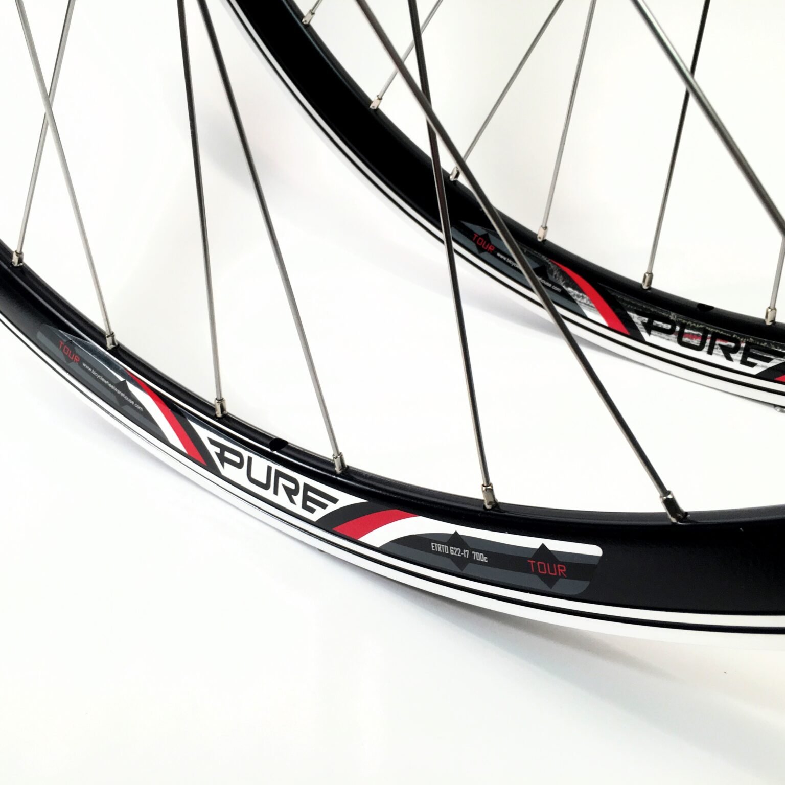 BWW Pure Tour 700c Wheel Set - Bicycle Wheel Warehouse