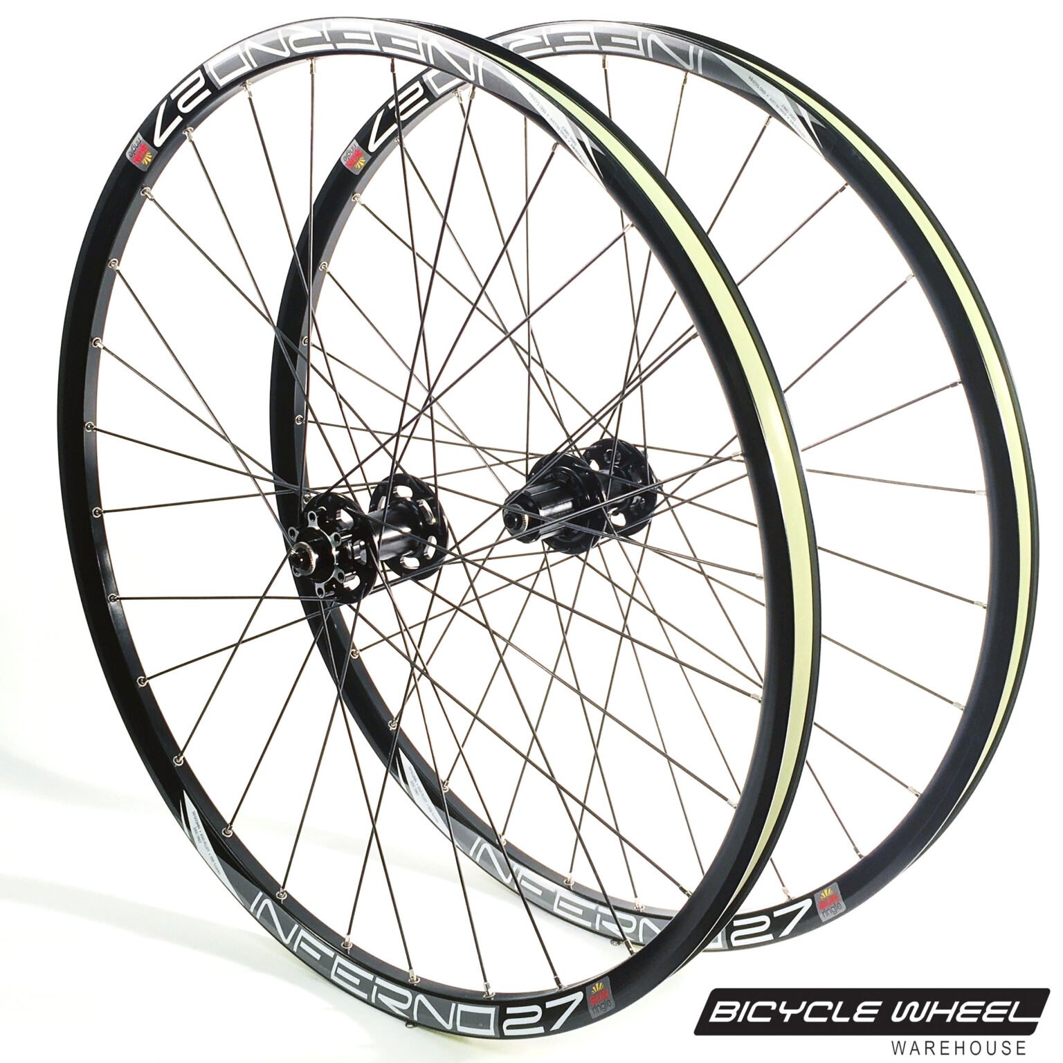 Sun Inferno 27 Custom Bicycle Wheel Set - Bicycle Wheel Warehouse