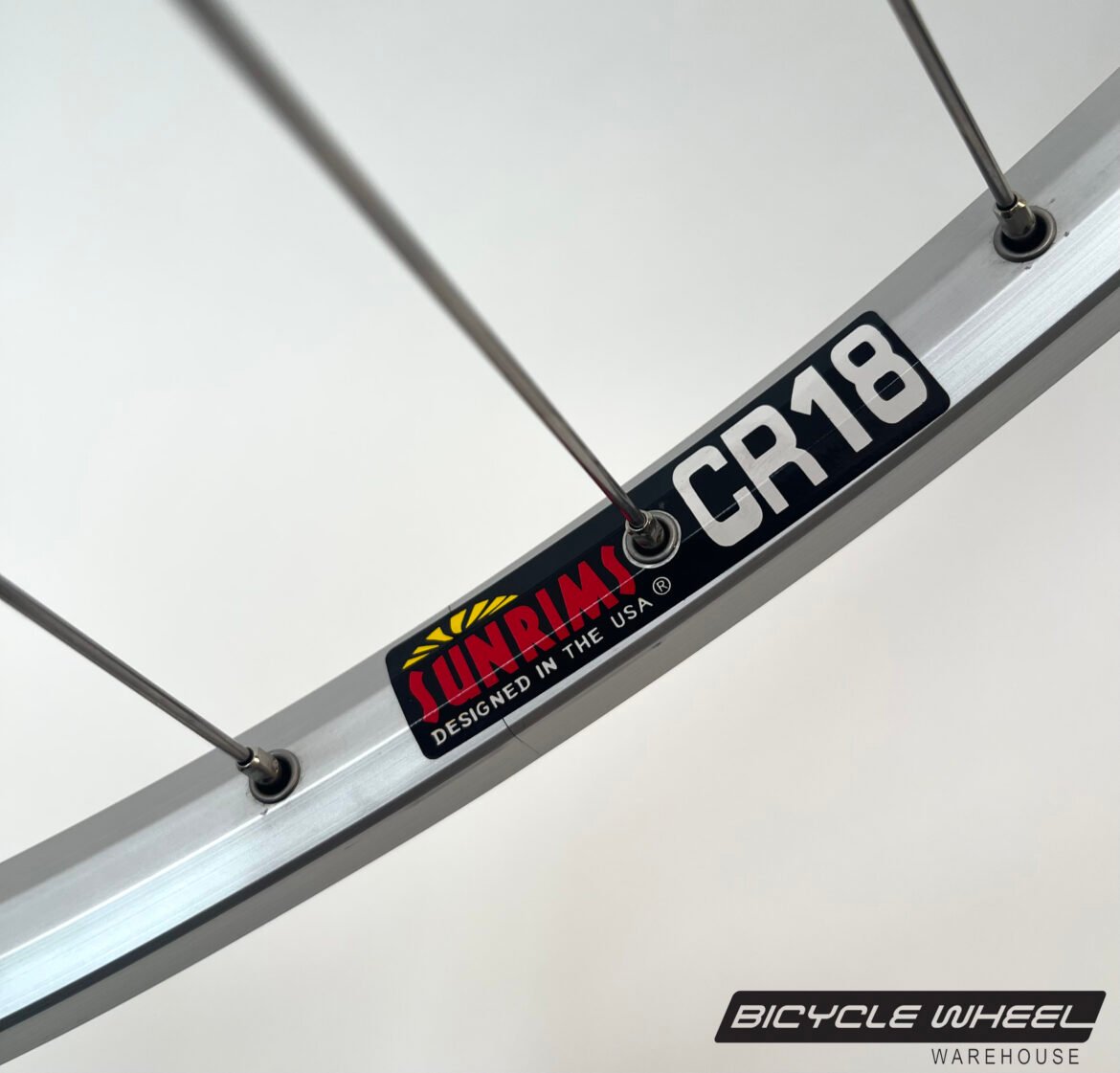 Sun CR18 27'' X 1 1/8 - 1 1/4 Road Wheel Set - Bicycle Wheel Warehouse