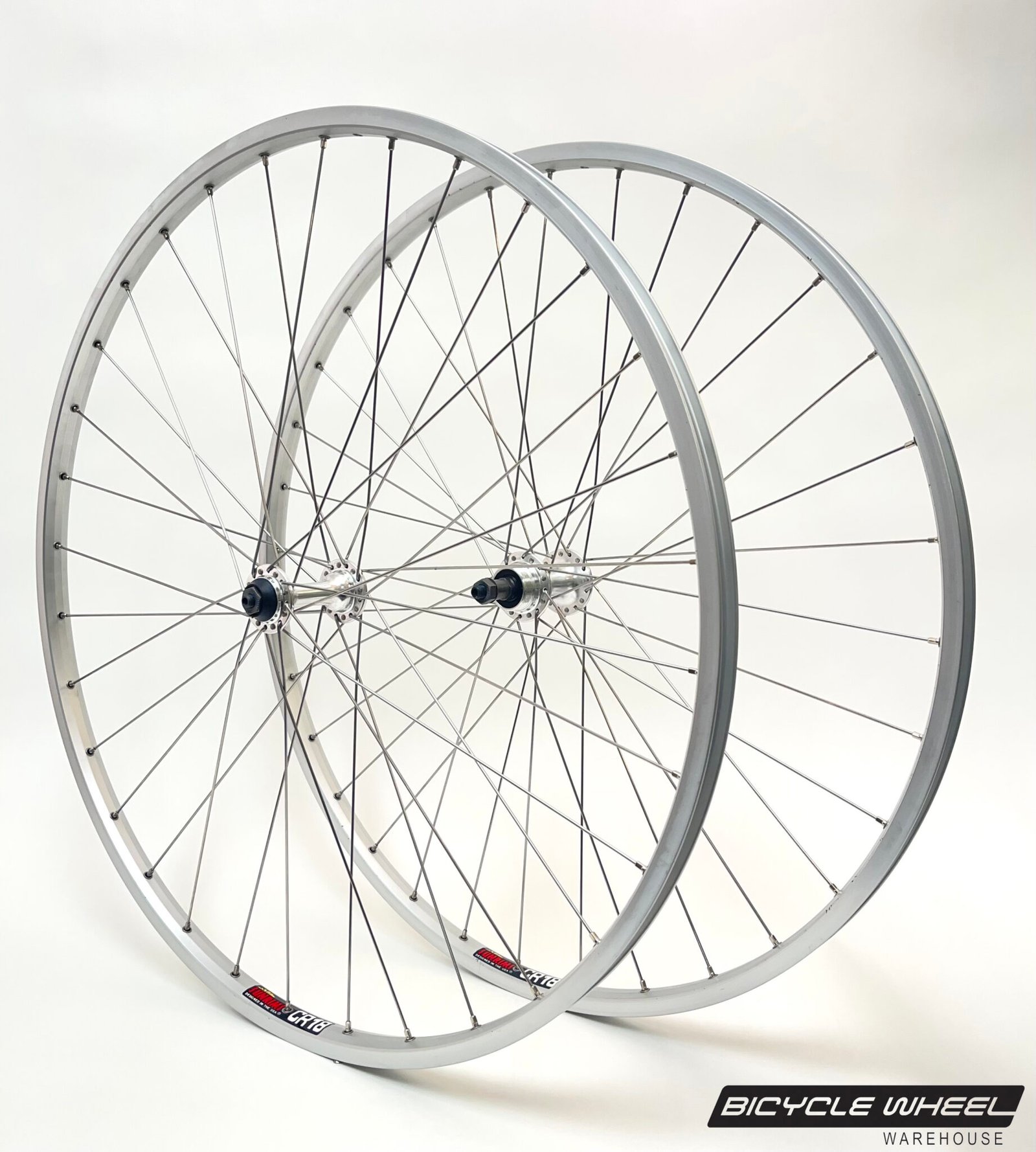Sun CR18 27'' X 1 1/8 - 1 1/4 Road Wheel Set - Bicycle Wheel Warehouse